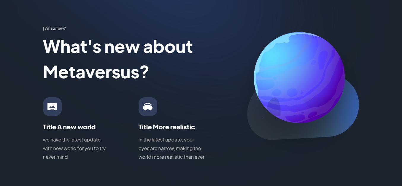 GitHub - numbskullx26/metaverse-landing-page