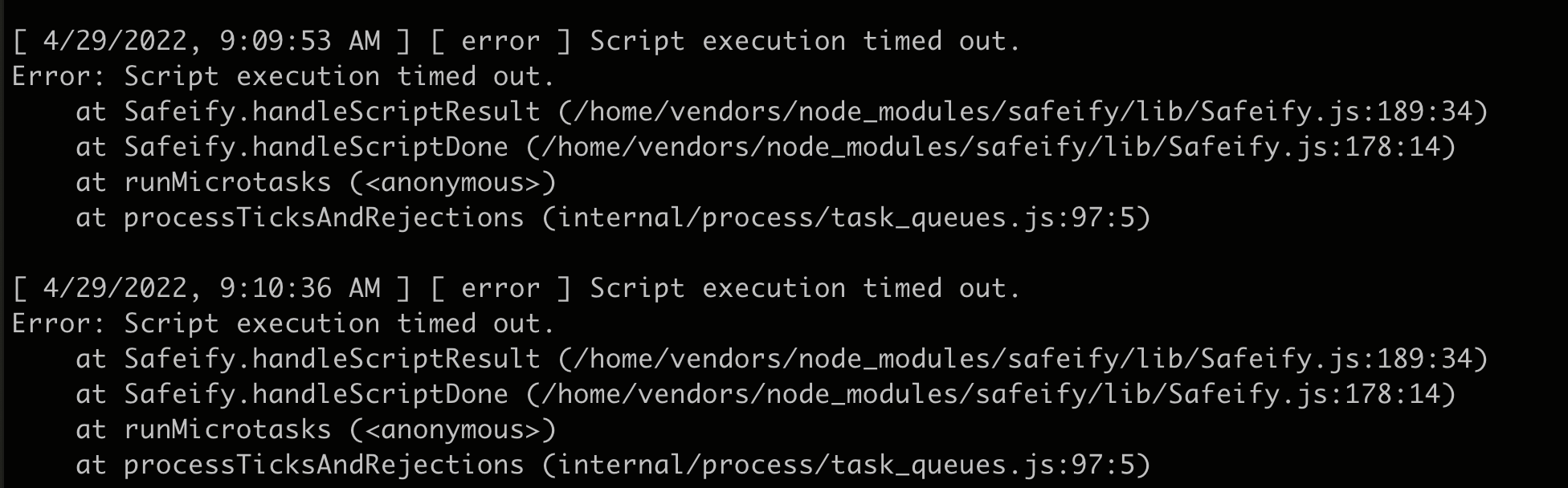 1.10.2 版本的高级 mock 无用，会 timeout · Issue #2542 · YMFE/yapi · GitHub