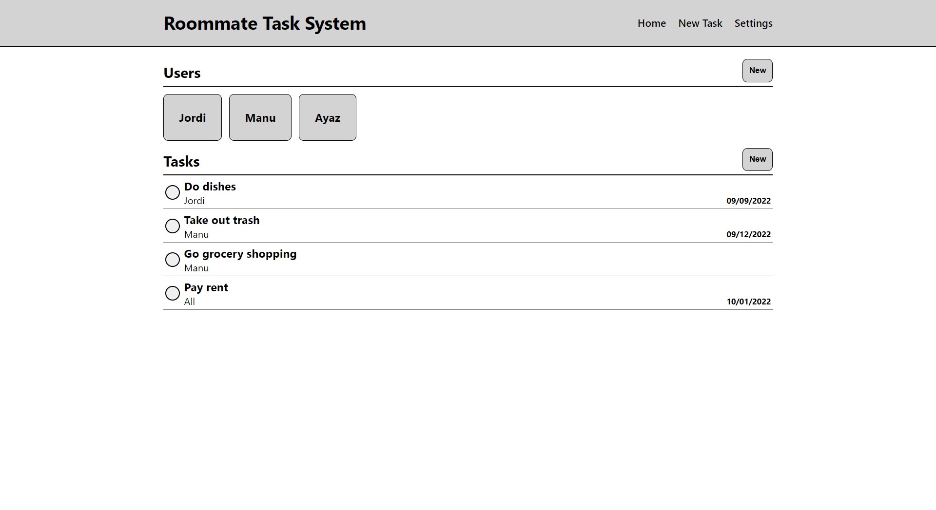 GitHub - AyazCiplak/roommate-task-manager: SPA allowing creation and delegation of tasks based ...