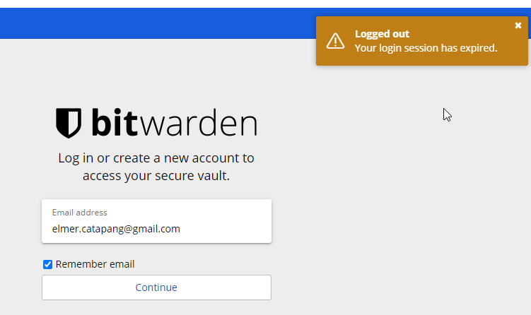 Session expires after login · Issue #4624 · bitwarden/clients · GitHub Session expires after login · Issue #4624 · bitwarden/clients · GitHub