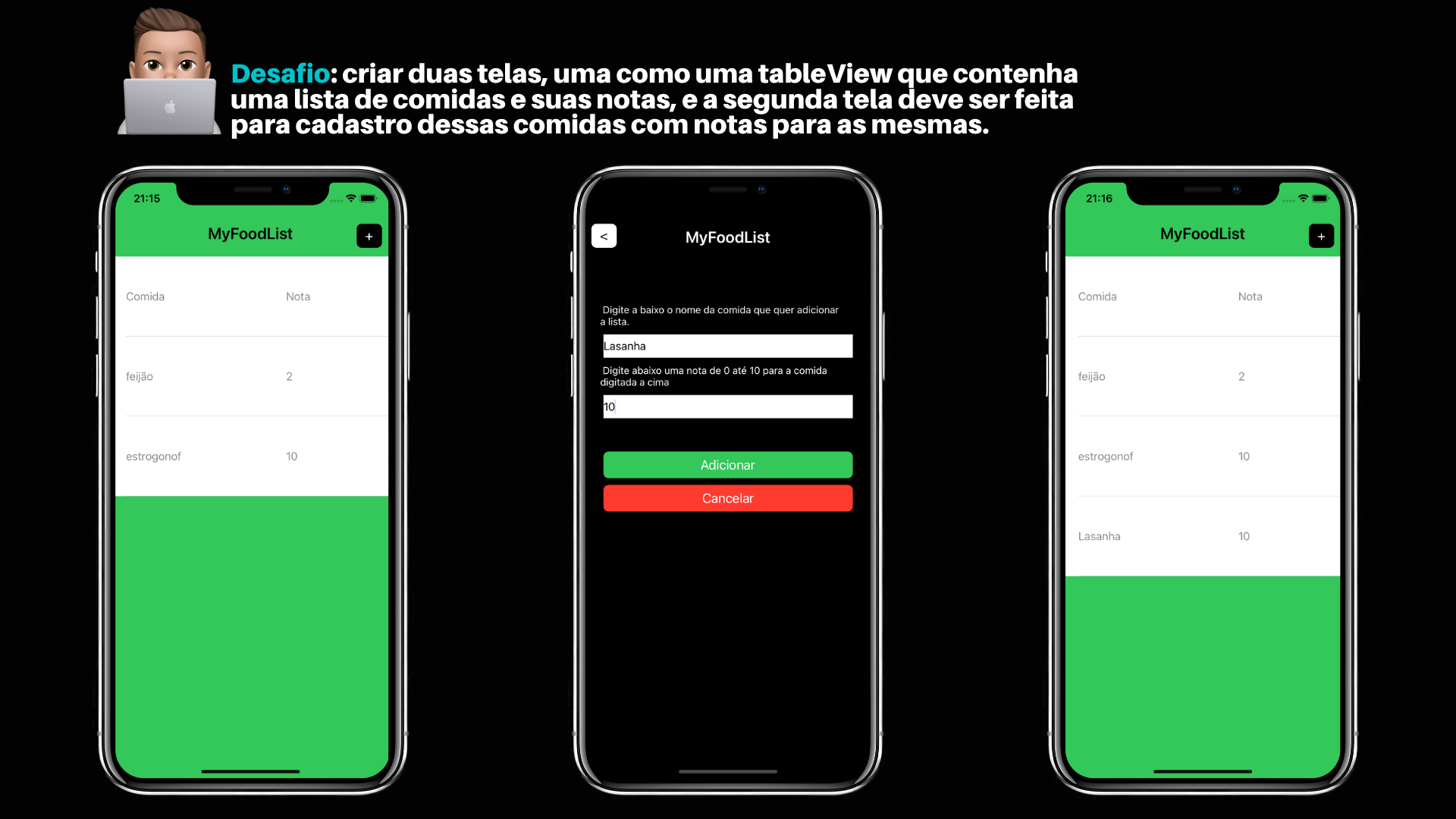 GitHub - matheusarmando199/viewCode-MyFoodList