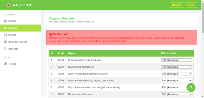 GitHub - Rifki1412/Skripsi: Skripsi sistem pakar indentifikasi penyakit tanaman jambu air dengan ...