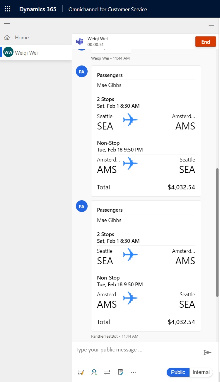 Oc Adaptive Cards Are Not Rendering On Conversation Control · Issue 3989 · Microsoft