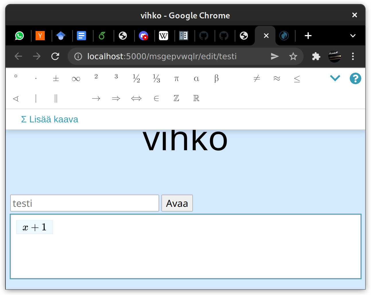 Rich Text Editor Example Font Is Different To Math Demo Issue 300