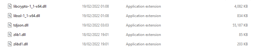 Build TdLib for C# and run TdExample · Issue #1863 · tdlib/td · GitHub