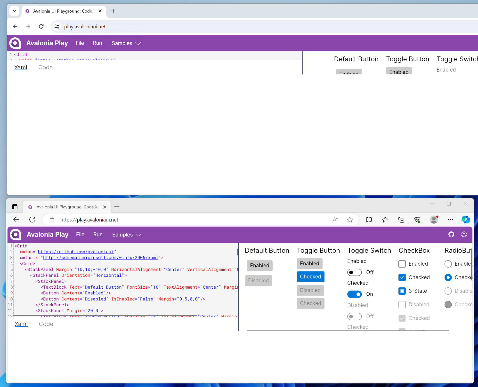 Page cannot be re-rendered in Browser · Issue #12298 · AvaloniaUI/Avalonia · GitHub