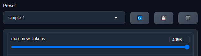 Update max_new_tokens slider in web gui to support at least 16k · Issue #3835 · oobabooga/text ...