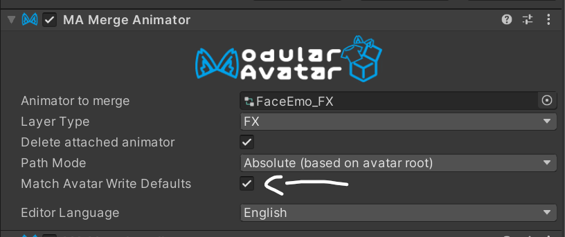 Clothes Switch broken when FaceEmo Prefab is added to the avatar · Issue #14 · suzuryg/face-emo ...
