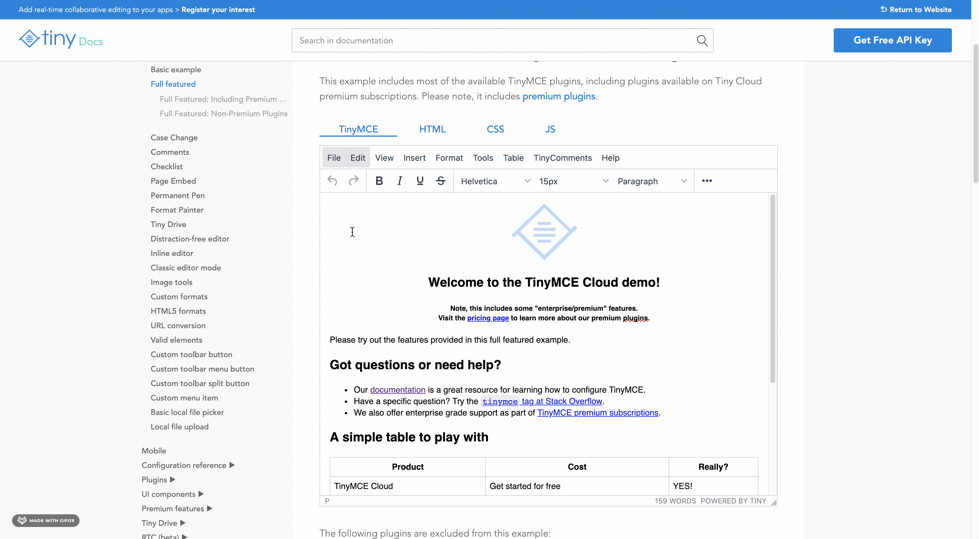 Full Screen plugin does not trap focus · Issue #6392 · tinymce/tinymce · GitHub
