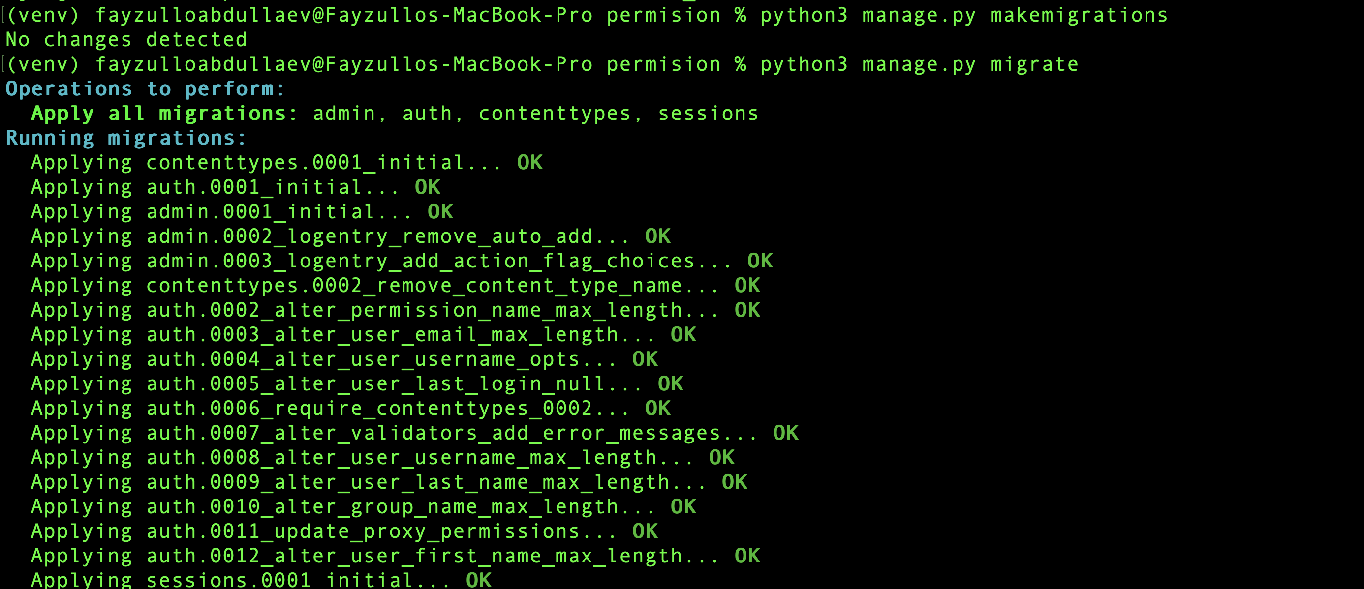 GitHub - fayzulloh-abdullayev/permission-haqida-qisqacha: PERMISSION