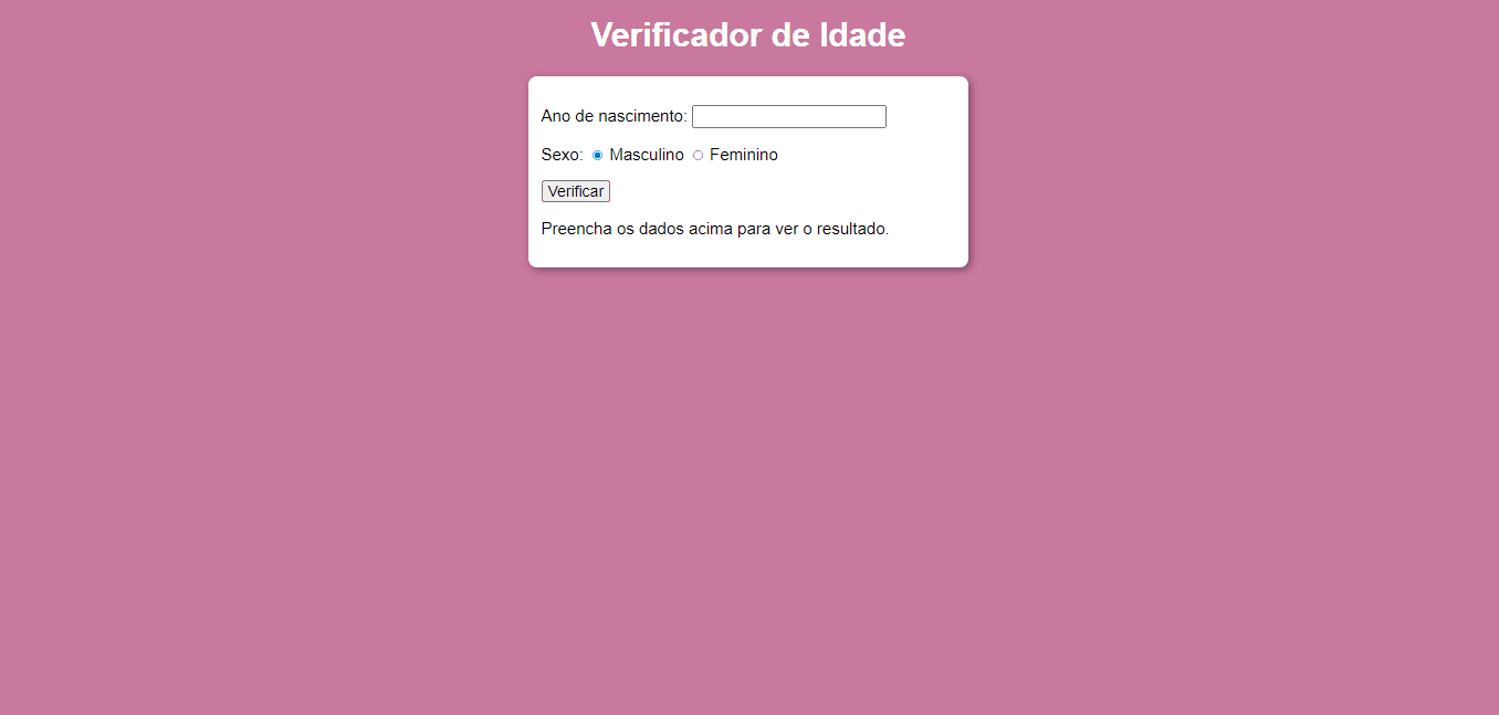 GitHub - lorrannyfigueredo/verificador-de-idade-e-genero: De acordo com ...