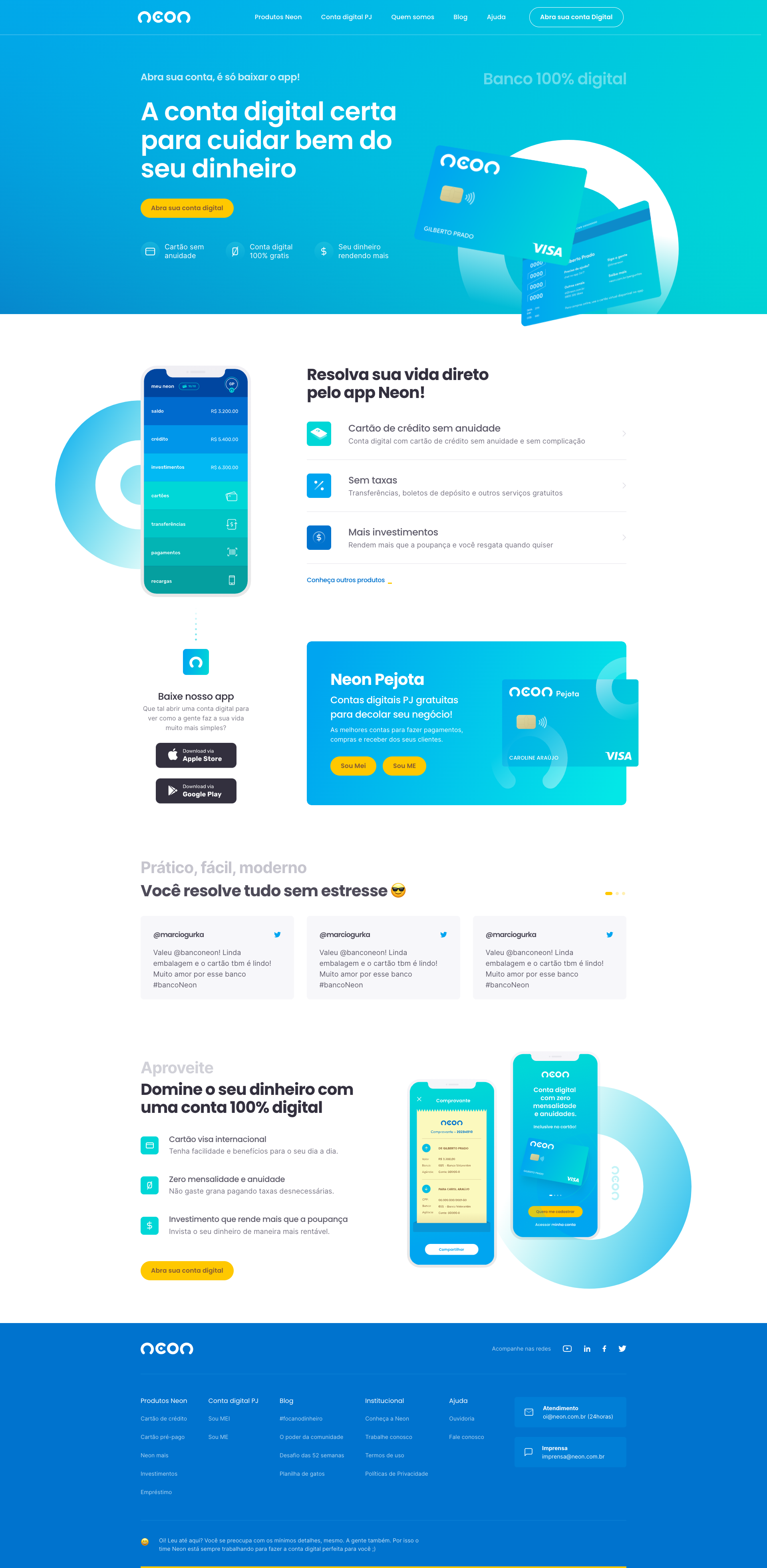 GitHub - caroline-medeiros/projetoNeon: Projeto Neon - Redesign