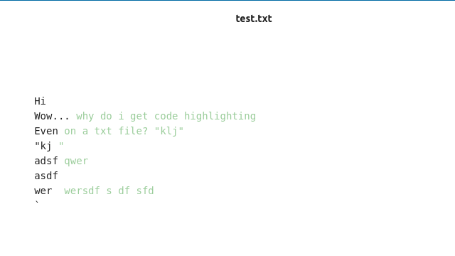 Syntax highlighting in plaintext files · Issue #3768 · nextcloud/text ...
