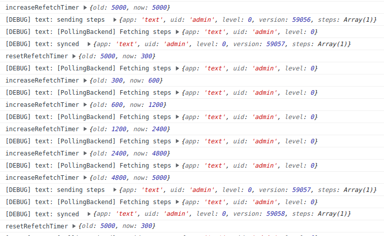 Odd patterns on sync request · Issue #3741 · nextcloud/text · GitHub