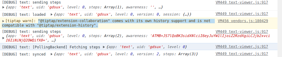 `@tiptap/extension-collaboration` comes with its own history support · Issue #3805 · nextcloud ...