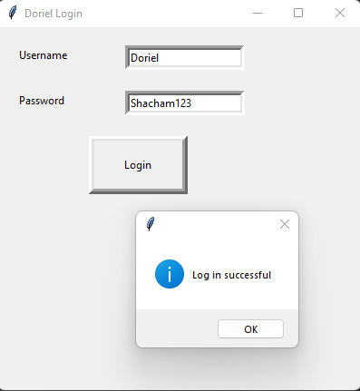 GitHub - DorielShacham/GUI-Login-Python: GUI Created using Python ...