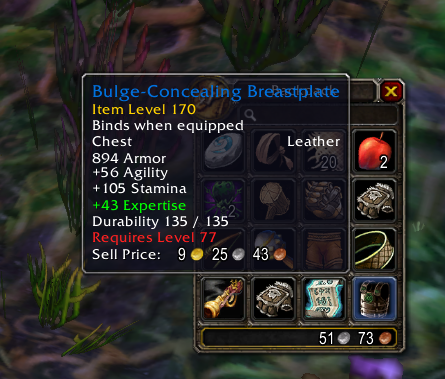 High level items from starting zone chests · Issue #1143 · Stormforge ...