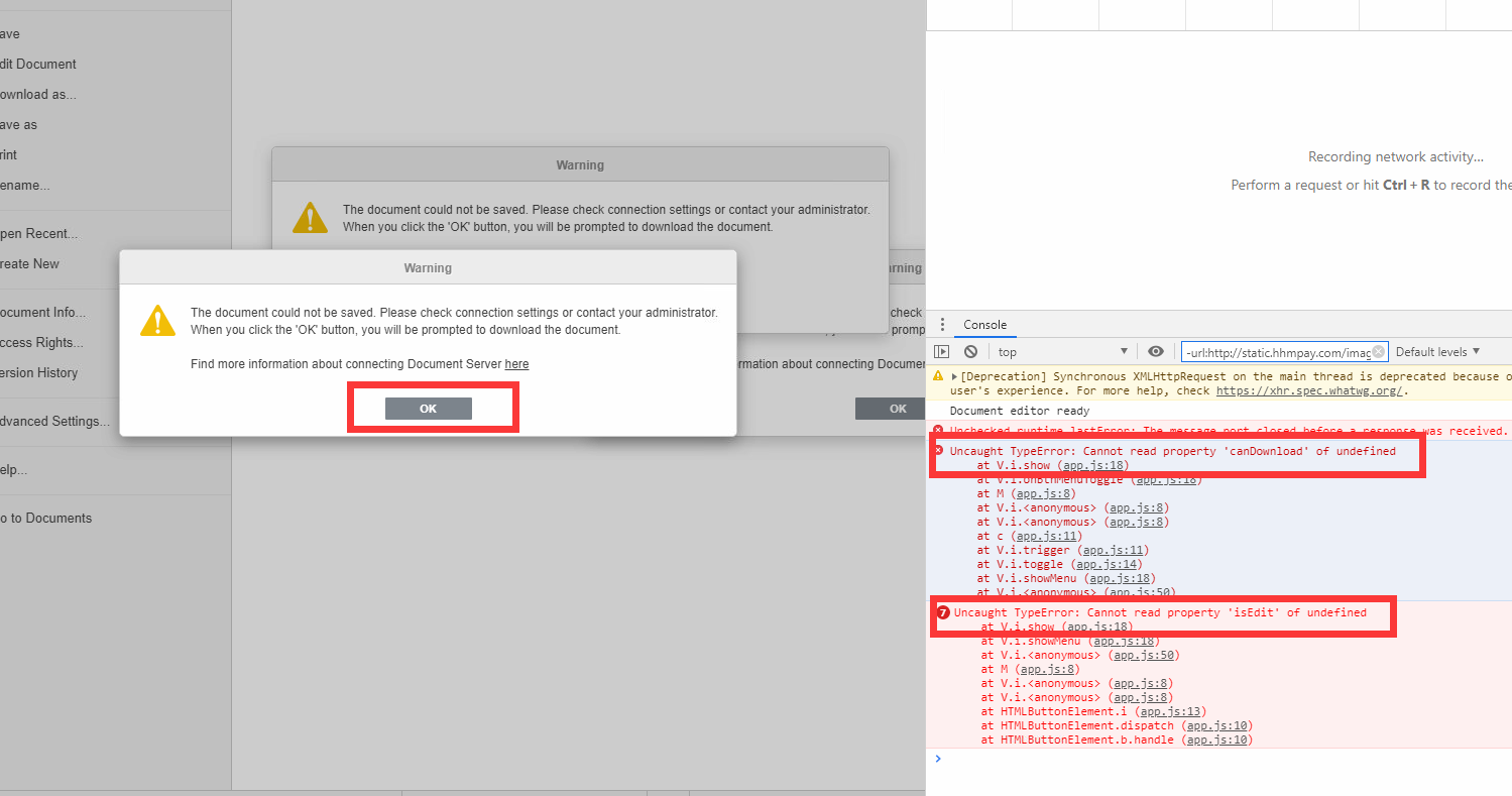 Cannot edit file · Issue #546 · ONLYOFFICE/DocumentServer · GitHub
