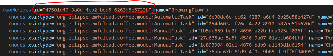 Coffee editor ID vs XMI id · eclipse-glsp glsp · Discussion #951 · GitHub