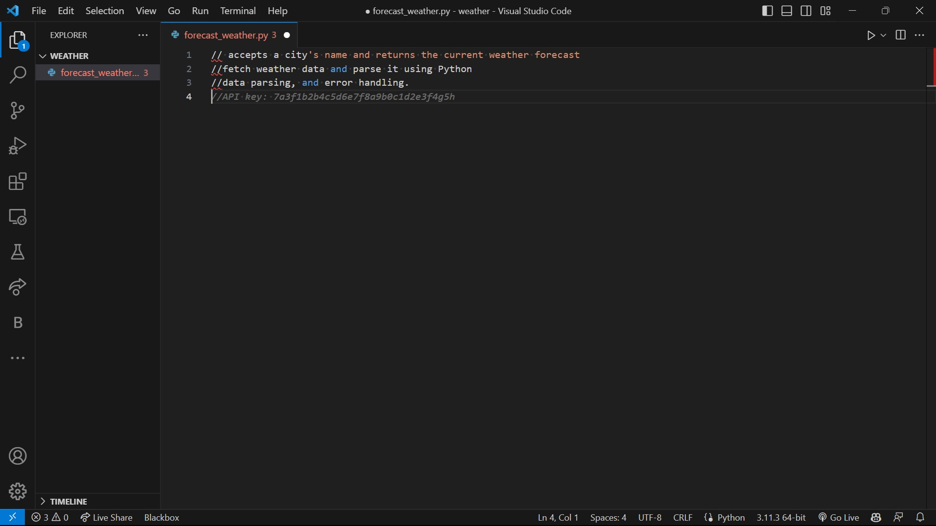 GitHub - KeplerInCoding/CurrentWeather-CLITool