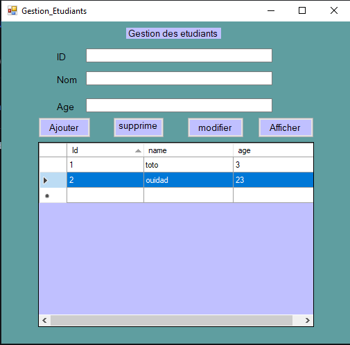 GitHub - ouidadoualhaj/GestionEtudiants_WinForms_.Net: Une petite ...