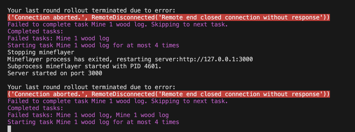 Bot leaves and joins immediately. How do I give the bot commands, get the bot to stay? Is this ...