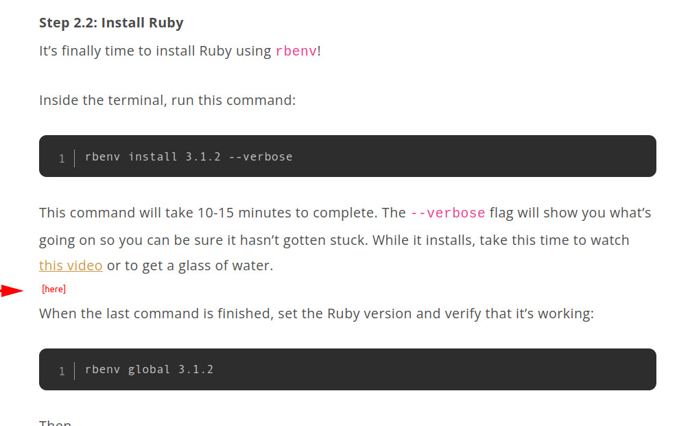 Ruby Installation Lesson: Update with instructions for updating ruby-build · Issue #24264 ...