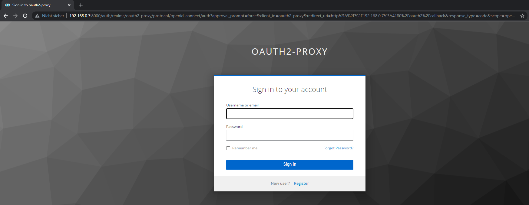 Redirecting to 404 after successfull authentication · Issue #1510 · oauth2-proxy/oauth2-proxy ...