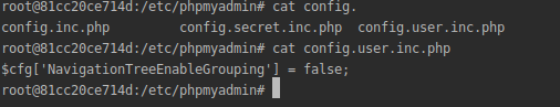 Possible "PMA_USER_CONFIG_BASE64" (NavigationTreeEnableGrouping) bug · Issue #280 · phpmyadmin ...