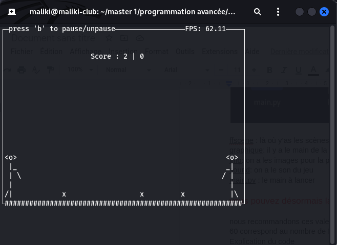 GitHub - CatharsisCoding/FOFANA_PA_PROJECT: python game in terminal (fencing)