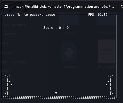 GitHub - CatharsisCoding/FOFANA_PA_PROJECT: python game in terminal (fencing)