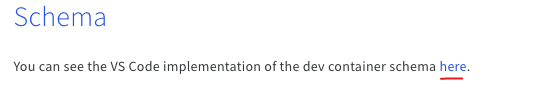 Link To Vs Code Implementation Of Dev Container Schema Leads To Non Existent File · Issue 265