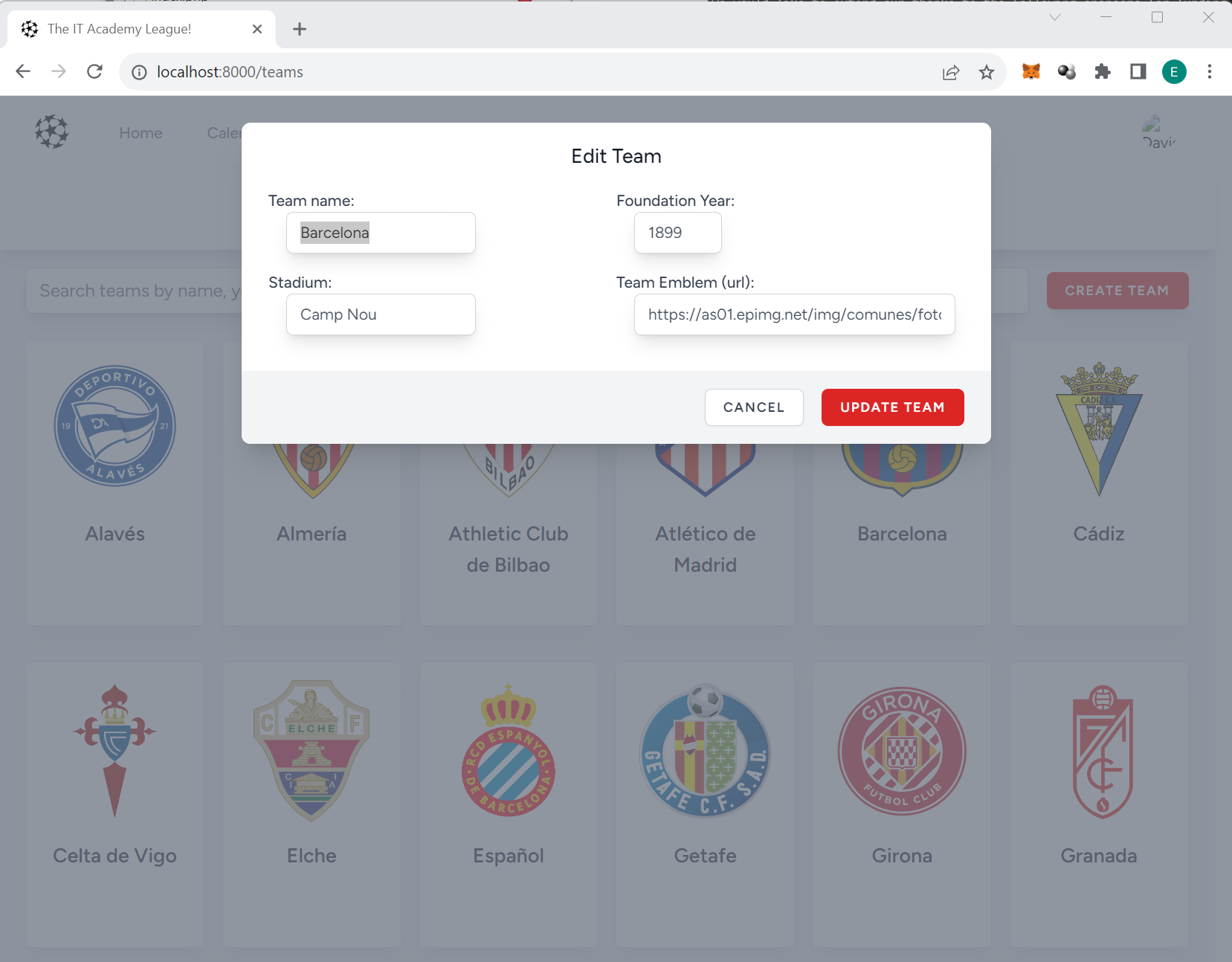 GitHub - Edvenan/Laravel-PHP-Livewire-Sports-League-App: League Management WebApp that allows ...