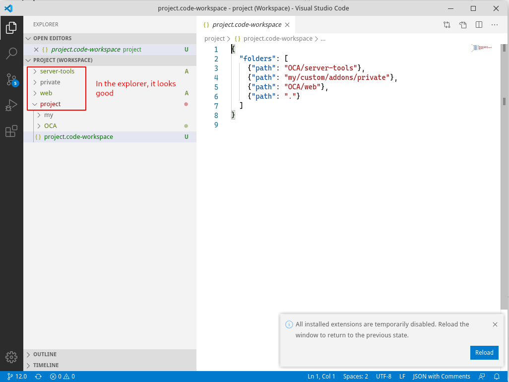 Git paths in a workspace are not detected if defined after a non-git path · Issue #95963 ...