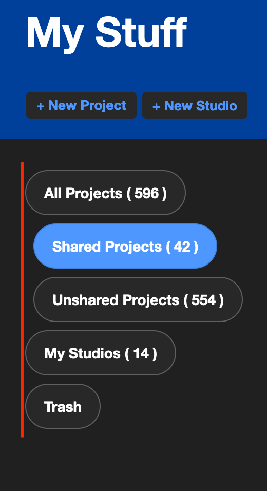 Navigation buttons in mystuff are not aligned properly · Issue #4158 · ScratchAddons ...