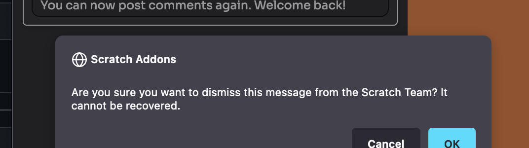 SA Messaging popup streches horizontally when `confirm()` is called · Issue #4054 ...