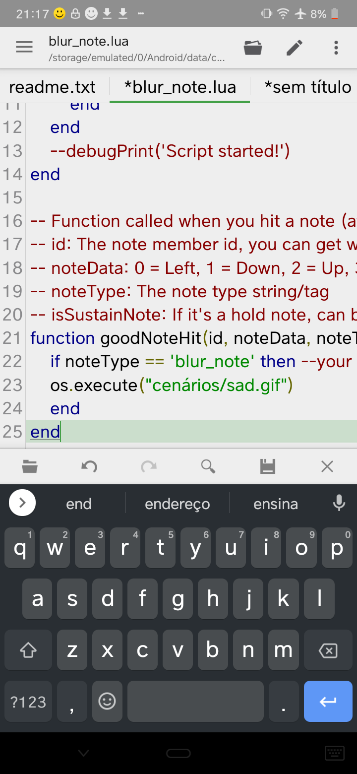 help with the "os" in lua · Issue #6130 · ShadowMario/FNF-PsychEngine ...