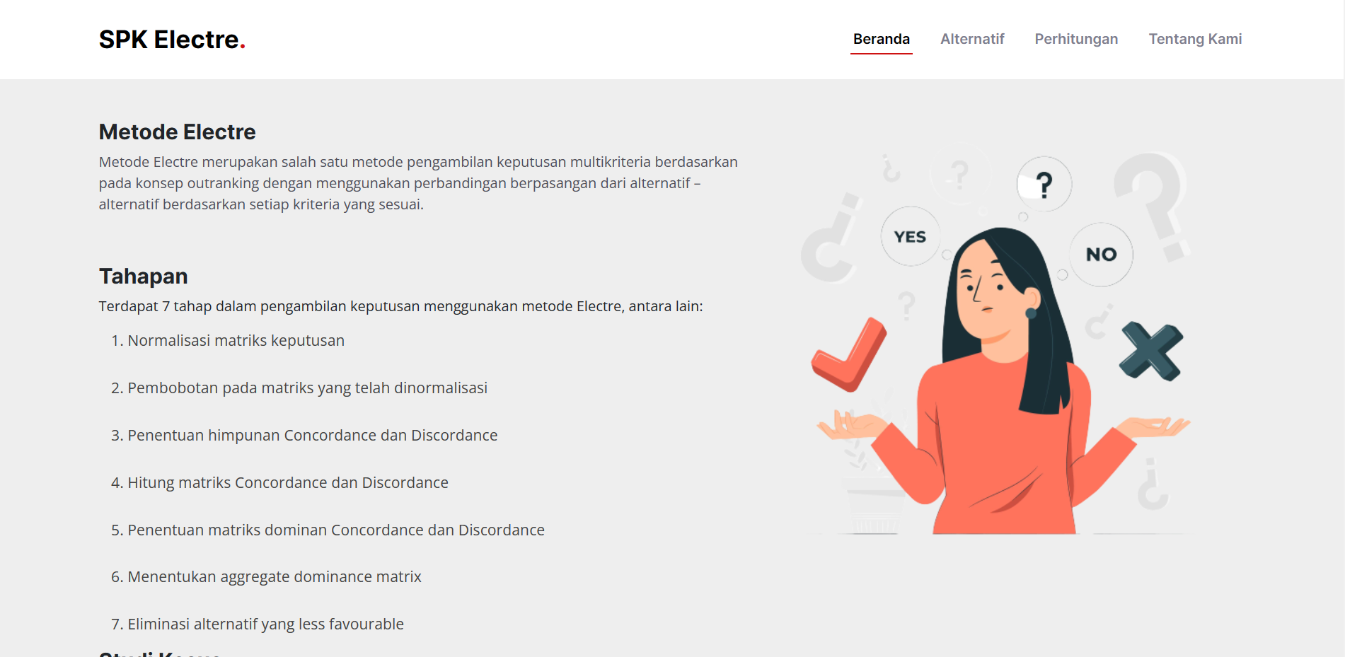 GitHub - izzatirozana/SPK-Electre: Membangun Sistem Penentuan Penerimaan Pinjaman Menggunakan ...