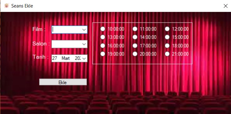 GitHub - YakupYhya/Sinema-Bilet-Sat-Otomasyonu