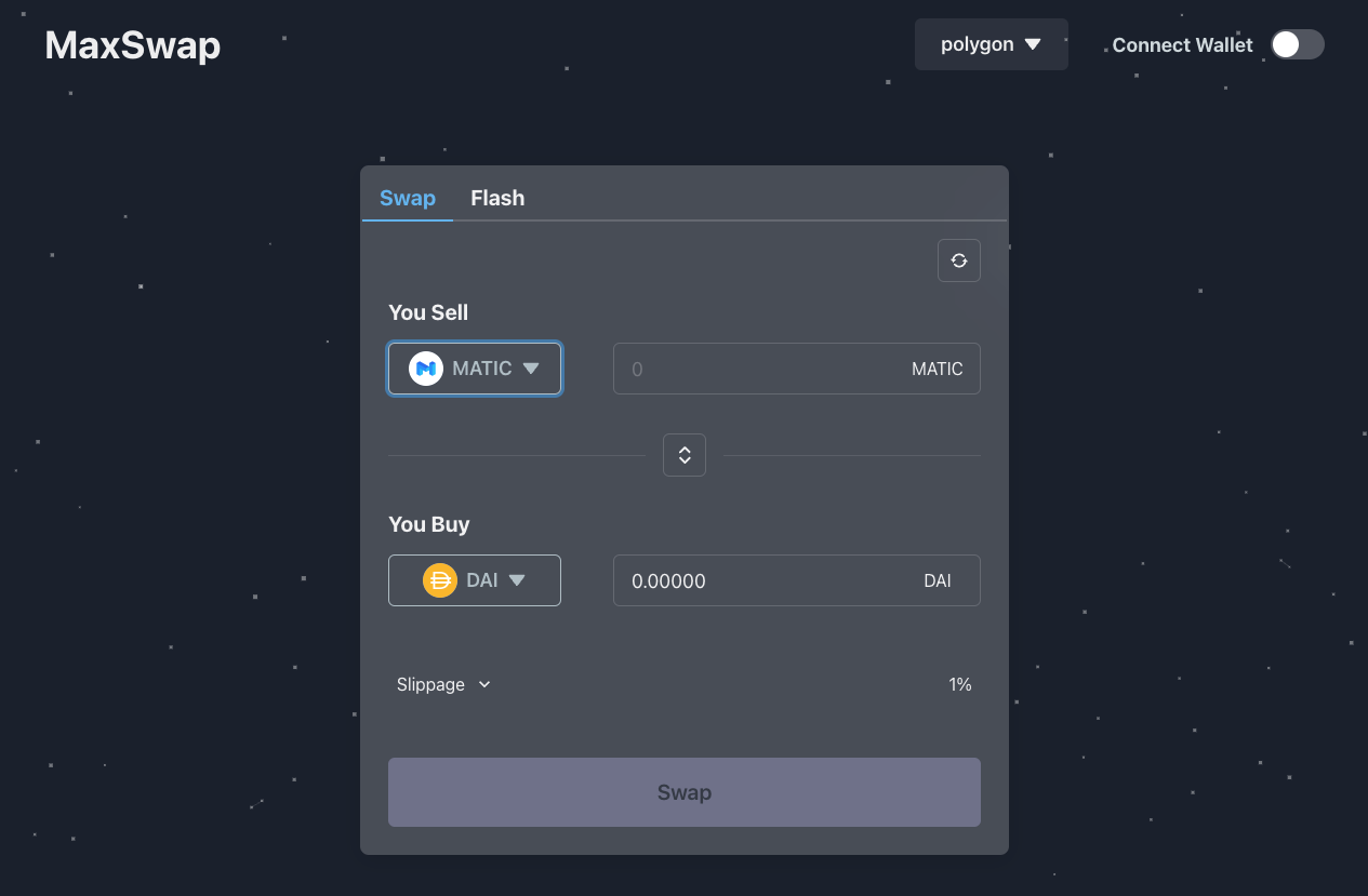 GitHub - AtticusDavid/max-swap-front