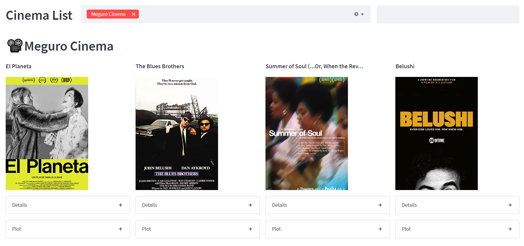 GitHub - bendthompson/cinema-times: Using web scraping and calling API ...