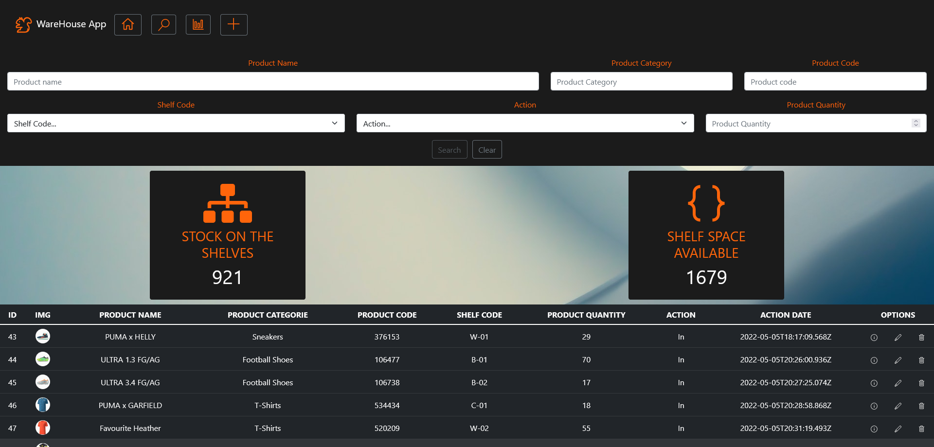 GitHub - Wiiifiii/WareHouseApp2022: This React component lets users edit product information and ...