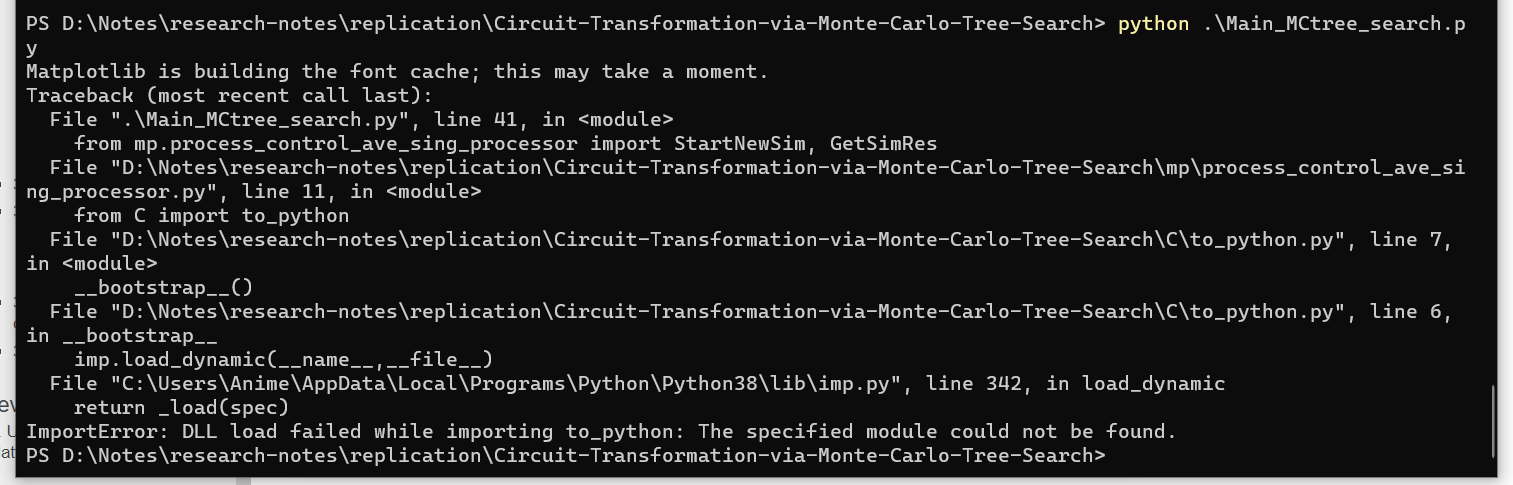 DLL (.pyd) file cannot be loaded on Windows or Linux · Issue #1 ...
