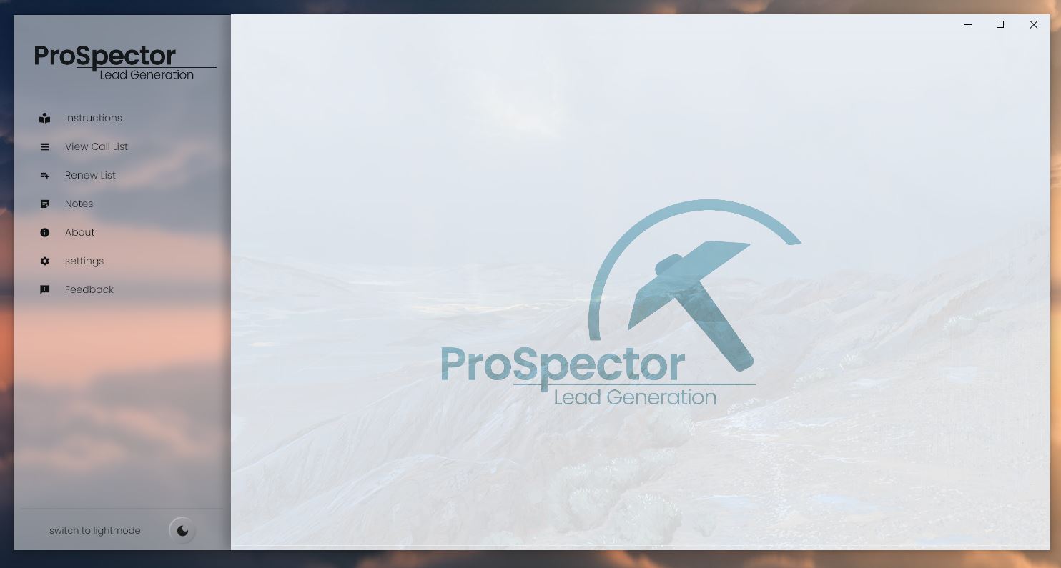 GitHub - Borgerod/ProSpector: [Commissioned by client] Lead Generation ...