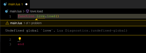 [Question] [Solved] Love2D Snippets? · Issue #1952 · LuaLS/lua-language ...