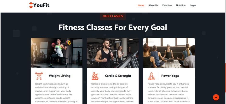 GitHub - TharaniArun/fitness_web_application