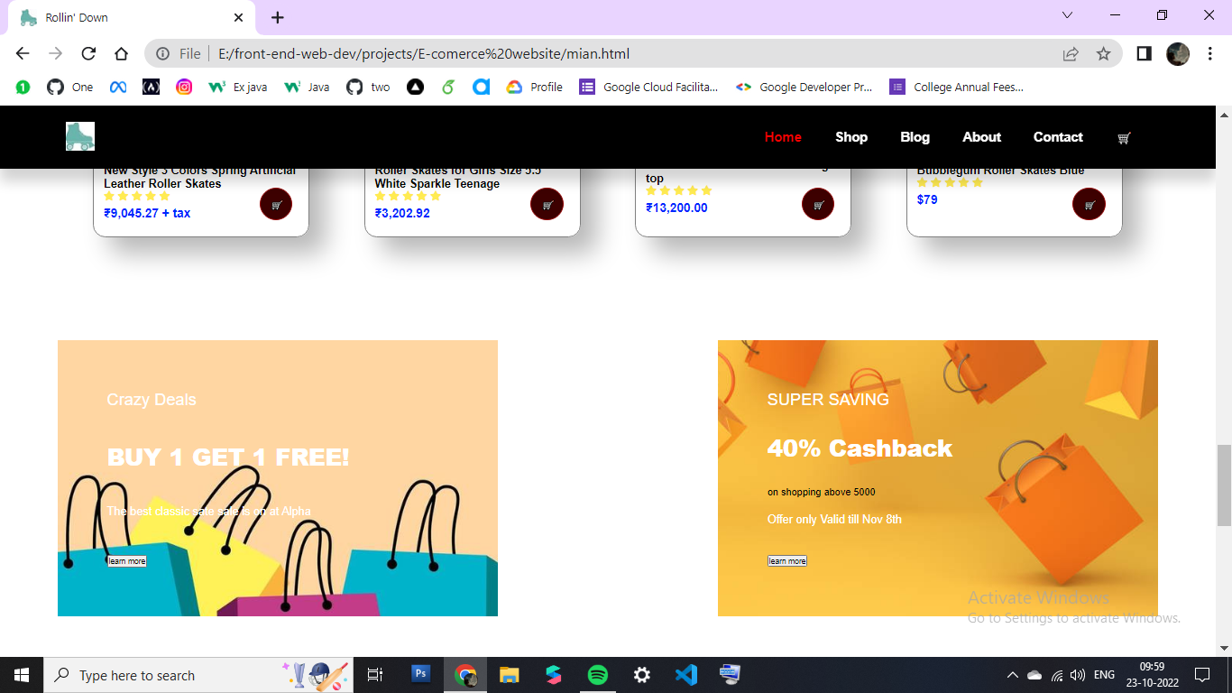 GitHub - janasheenakbar/E-comerce-website