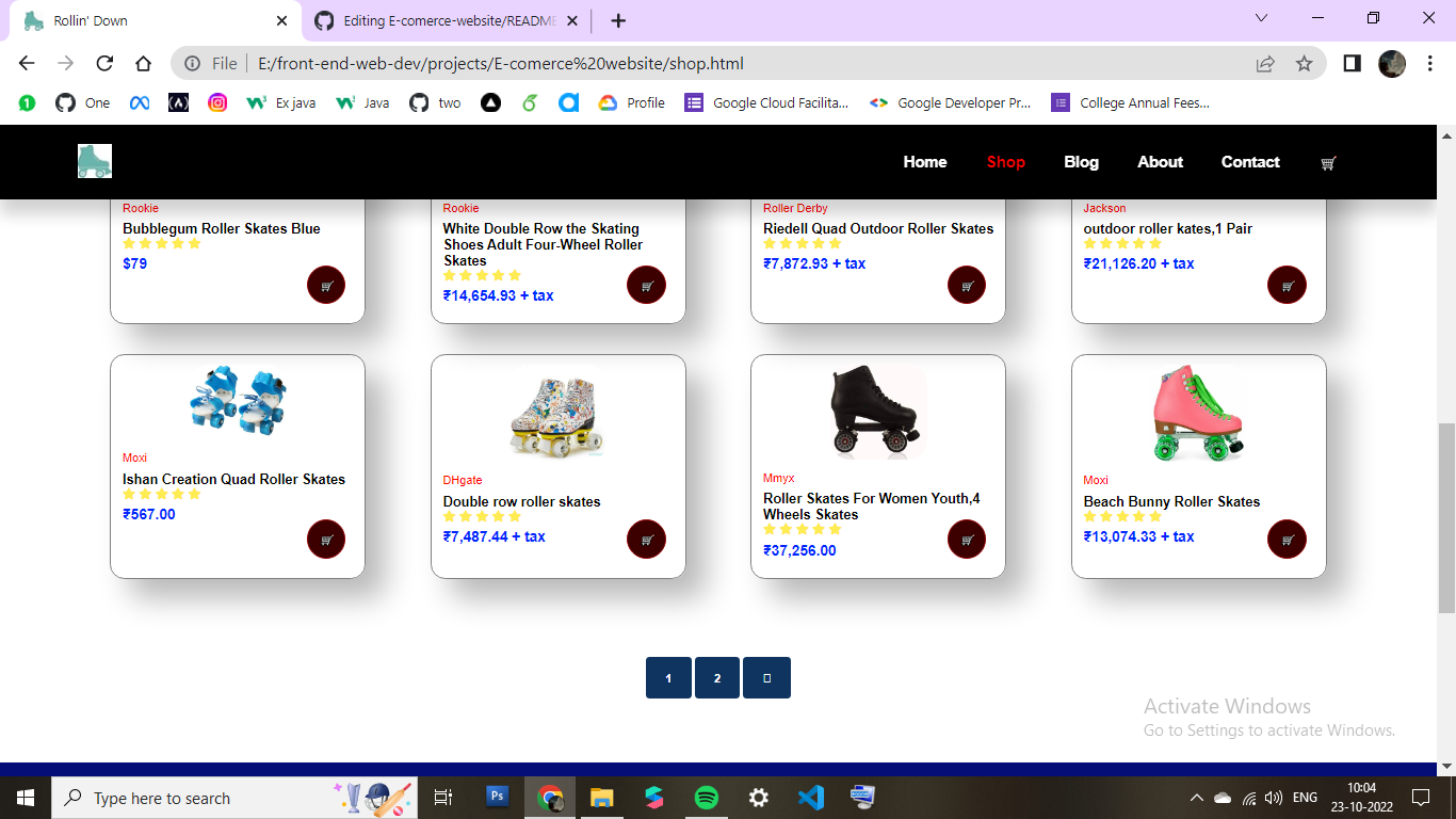 GitHub - janasheenakbar/E-comerce-website