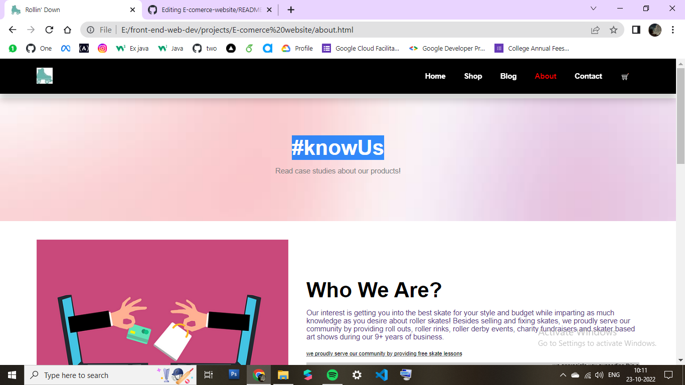 GitHub - janasheenakbar/E-comerce-website