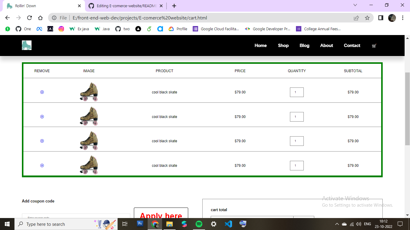 GitHub - janasheenakbar/E-comerce-website